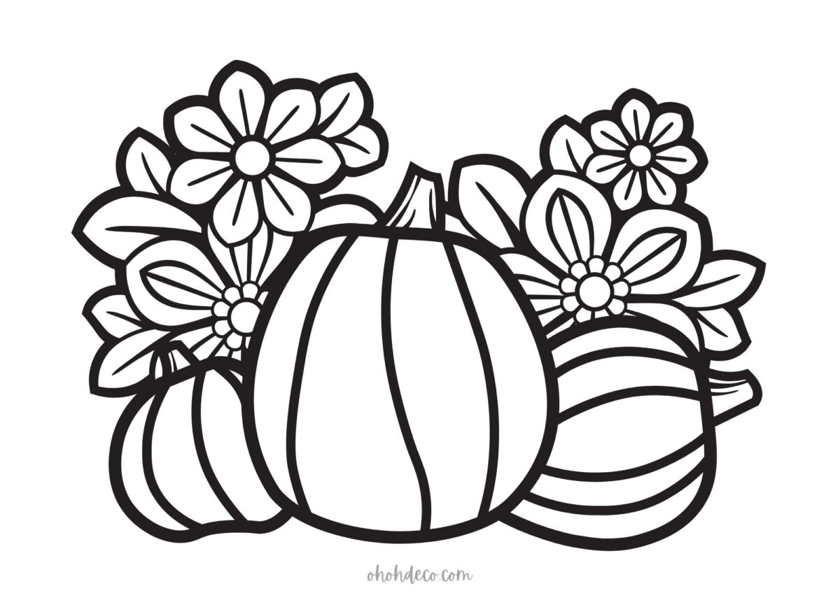 The Ultimate Collection of Free Pumpkin Coloring Pages