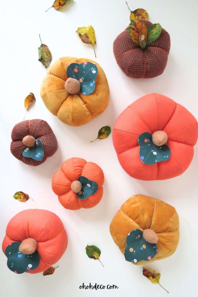 Easy Fabric Pumpkin Pattern You Can Make Today