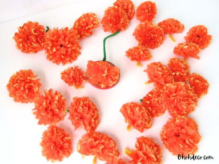 How to make a Day of the Dead Wreath