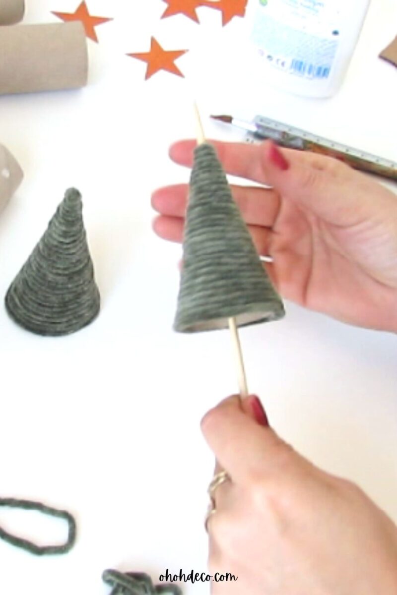 How to craft DIY Mini Christmas Tree