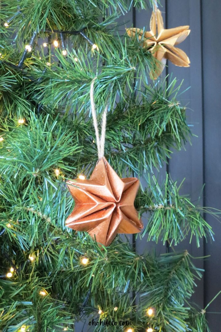 Easy to make Star Christmas Craft