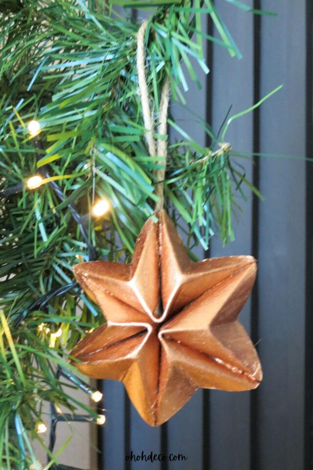 Easy to make Star Christmas Craft