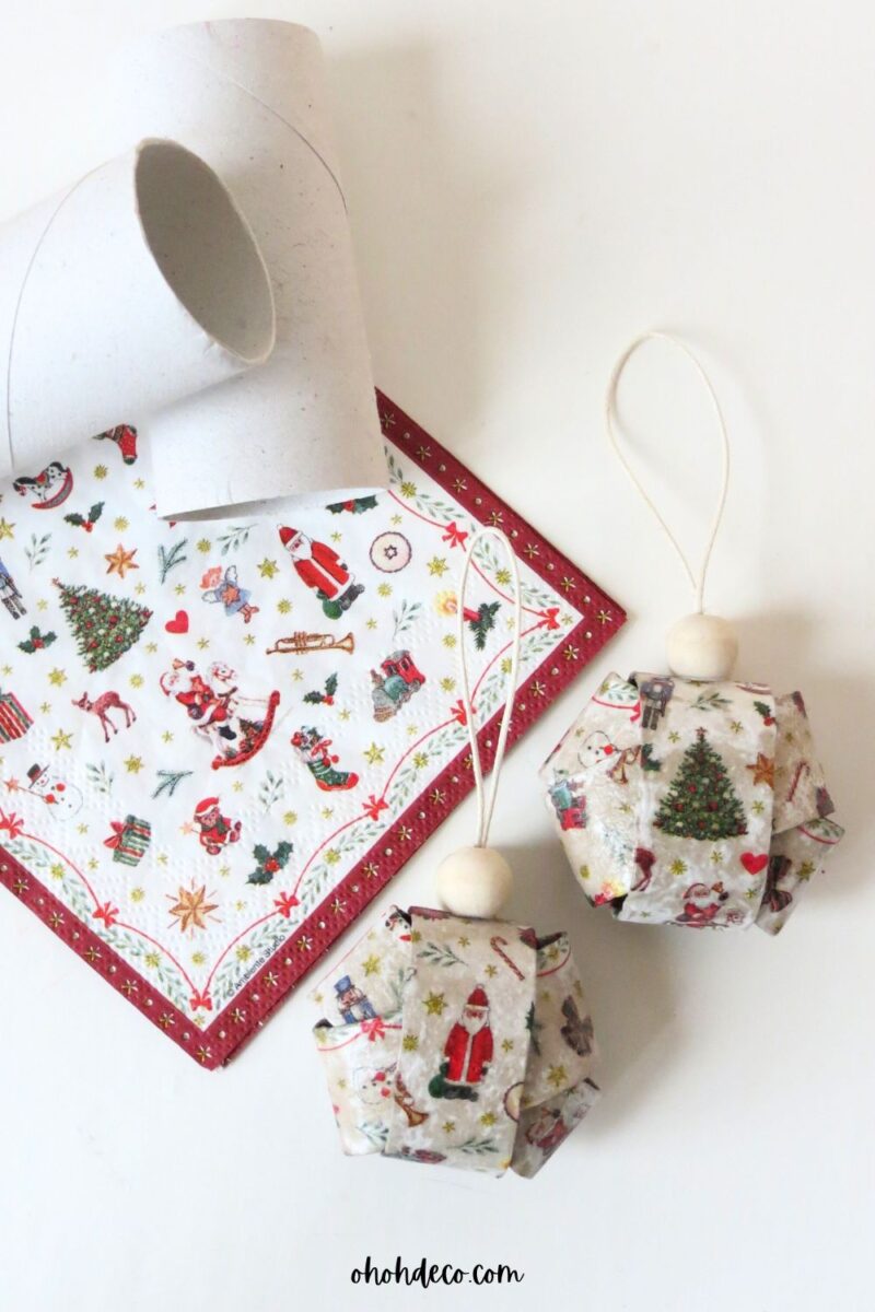 Easy Old-Fashioned Christmas Decorations to make with Family