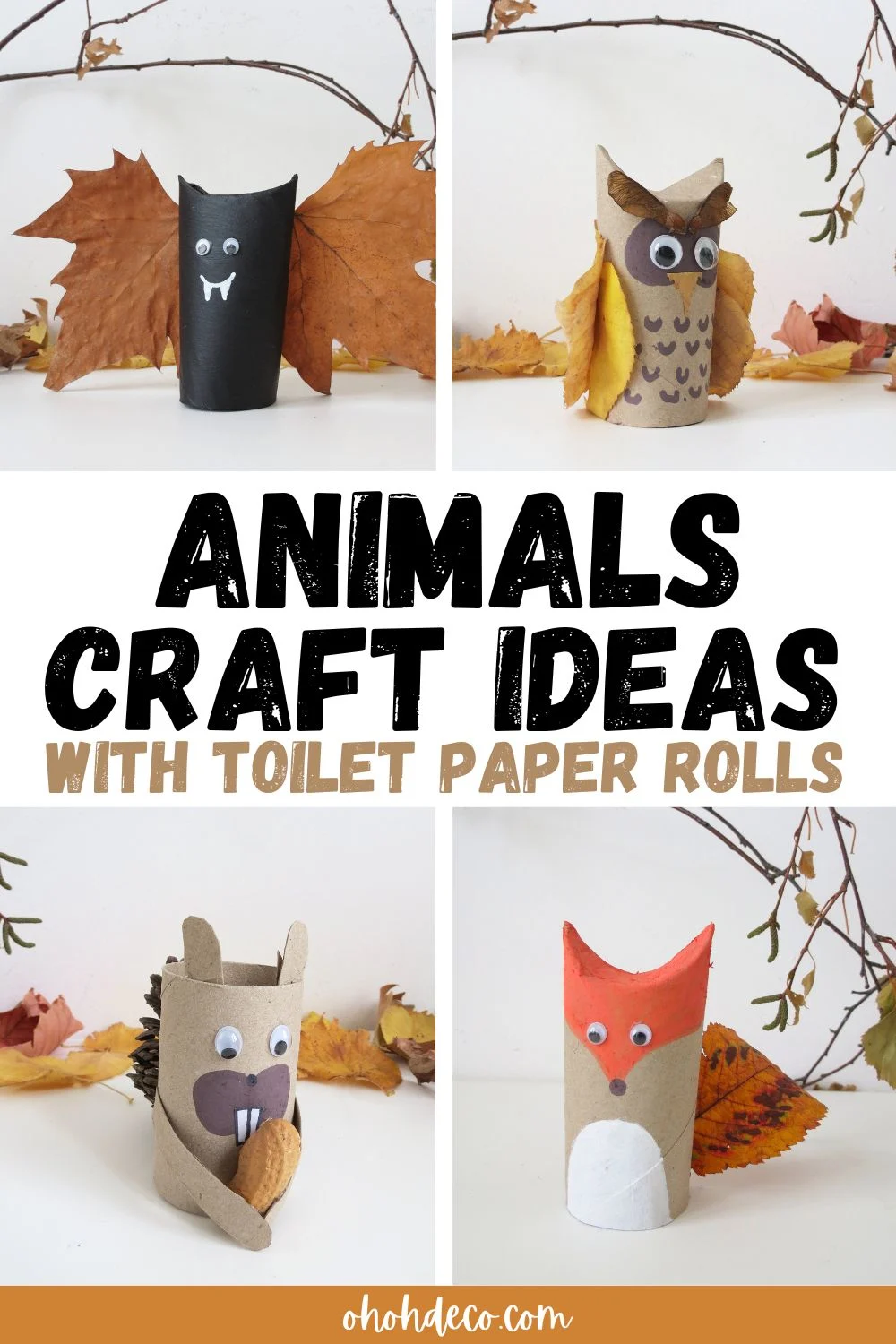 7 Adorable Animal Craft Ideas Using Toilet Paper Rolls