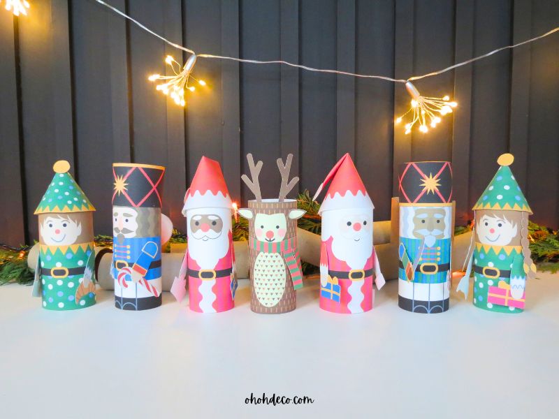 Toilet Paper Roll Santa Craft: Easy Christmas DIY for Kids