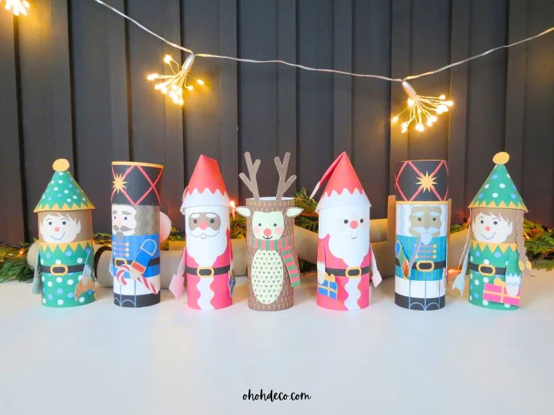 Toilet Paper Roll Santa Craft: Easy Christmas DIY for Kids