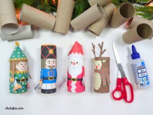 Toilet Paper Roll Santa Craft: Easy Christmas DIY for Kids