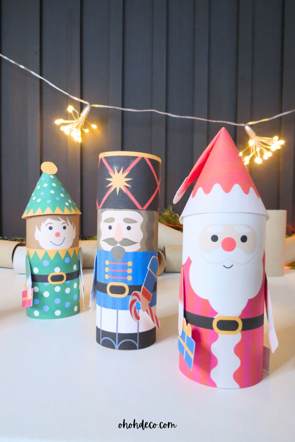 Toilet Paper Roll Santa Craft: Easy Christmas DIY for Kids