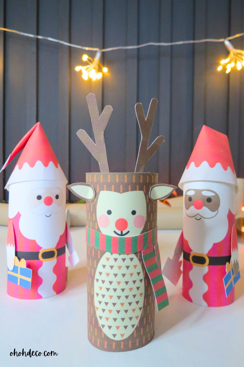 Toilet Paper Roll Santa Craft: Easy Christmas DIY for Kids