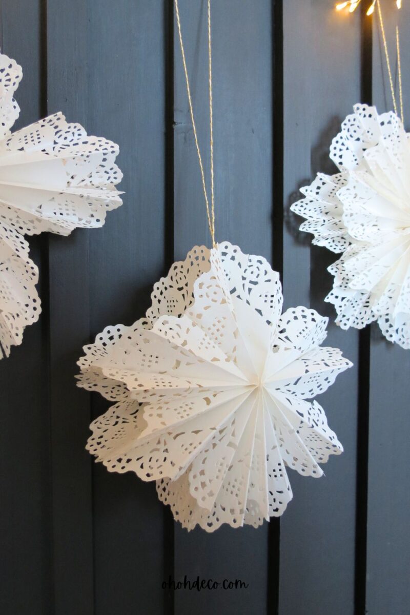 diy paper doily(2) - Ohoh deco