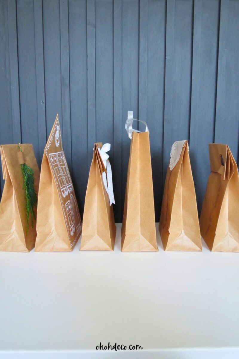 Make a gift bag out of Wrapping Paper