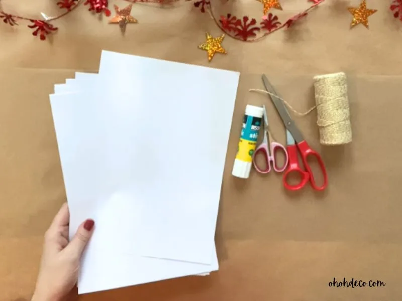 How to Make Paper Stars DIY Using Paper Sheets