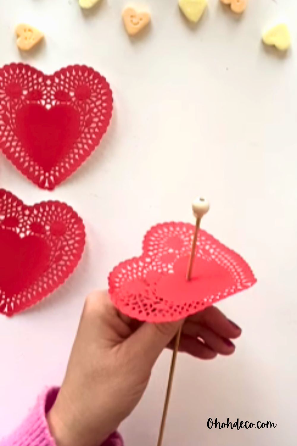 5 Easy Heart Crafts You Can Make in 5 Minutes with Paper Doilies