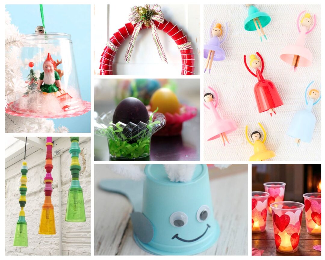 Plastic Cup Crafts: 50 Ideas for Kids and Adults